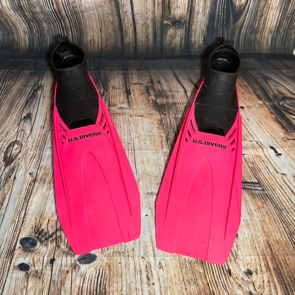 Pacifica | Other | Us Divers Pink Snorkeling Fins | Poshmark